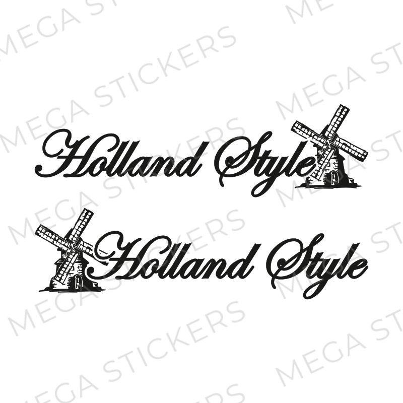 "Holland Style" Seitenfenster Aufkleber – megastickers.de
