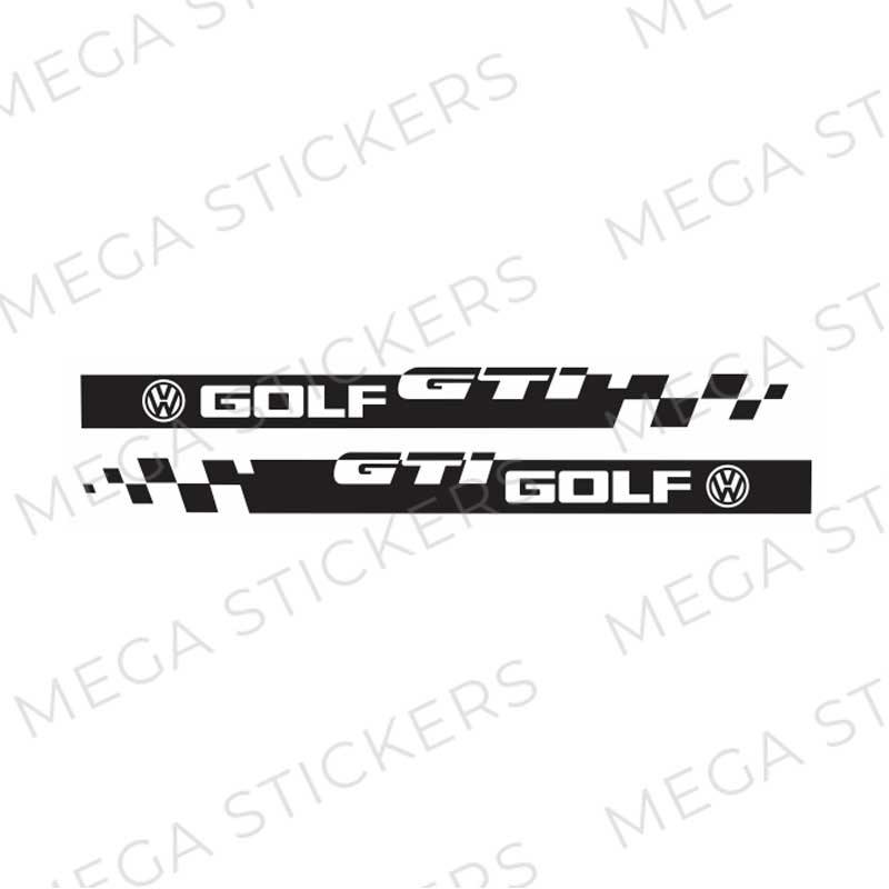 Golf GTI Aufkleber – megastickers.de