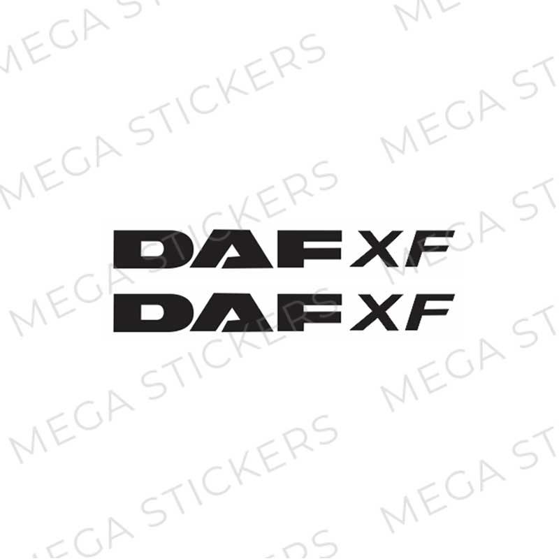 DAF XF Seitenfenster Aufkleber – megastickers.de