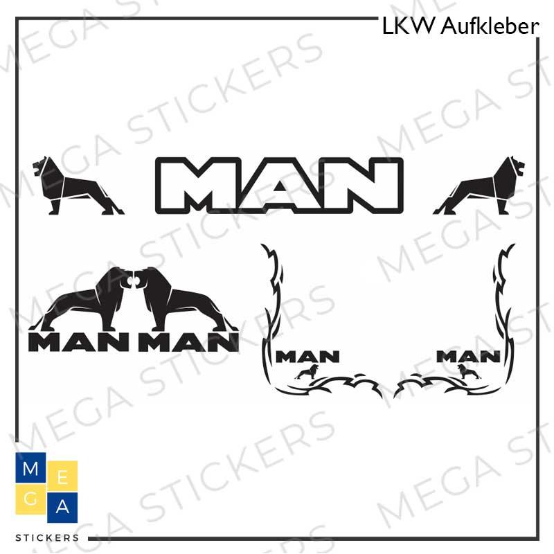 MAN Set Aufkleber – megastickers.de