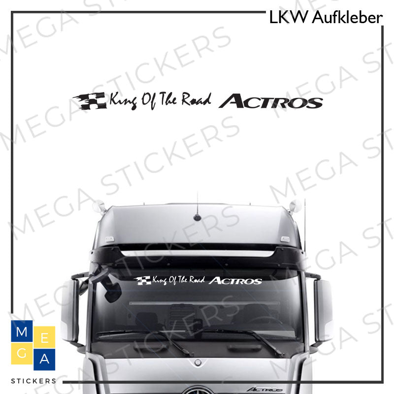 ACTROS Frontscheibe Aufkleber – megastickers.de